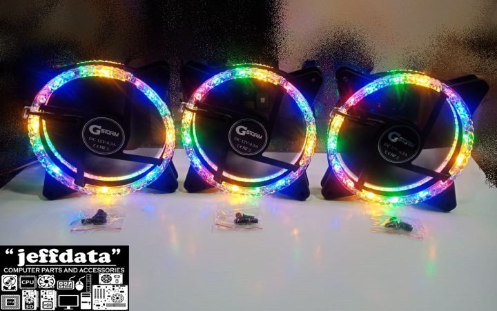 120mm Rgb Led Fan G-storm Diamond | Lazada PH