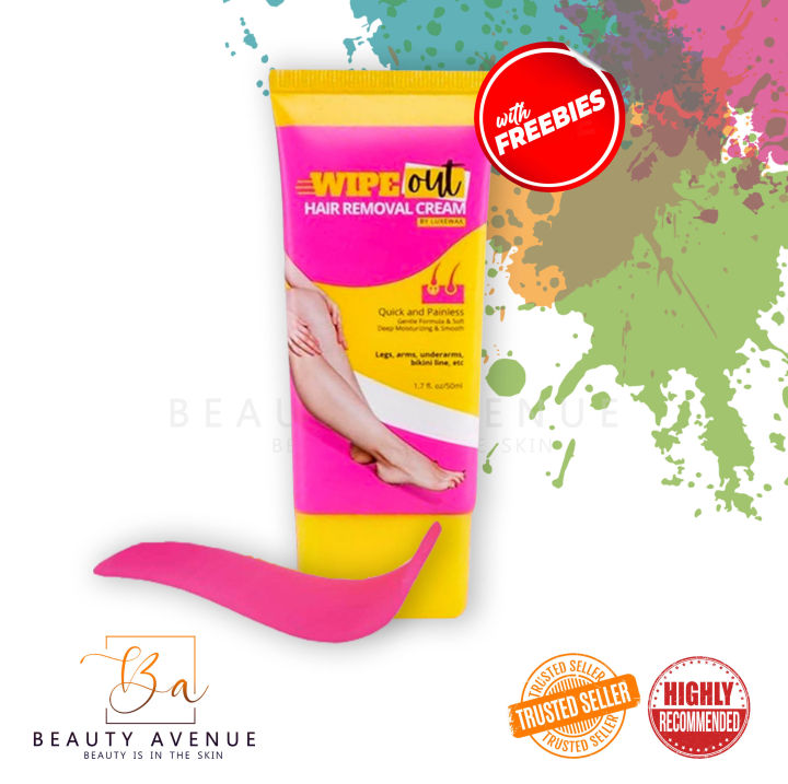 WipeOut Hair Removal Cream 50ml (With Freebies) | Lazada PH