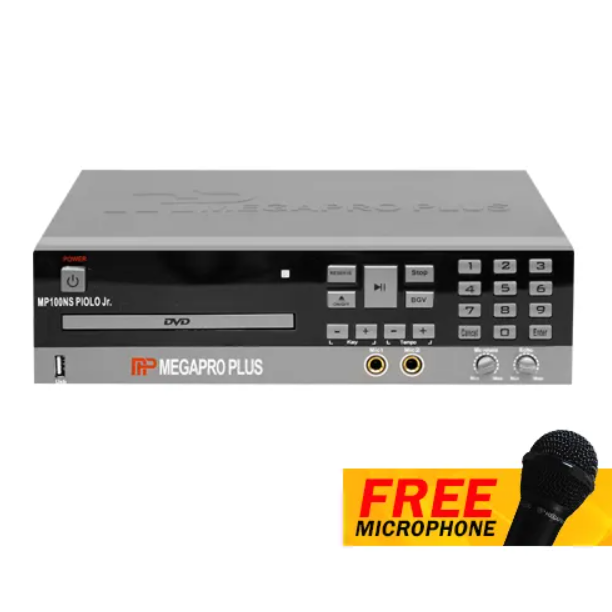 Megapro Plus Megasound MP 100NS Piolo Junior/MP Megapro Plus MP-100NS PIOLO JR Karaoke Player ...