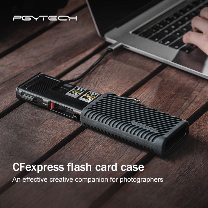 PGYTECH USB3.2 1000MB/s CFexpress CreateMate Card Reader Case For Type ...