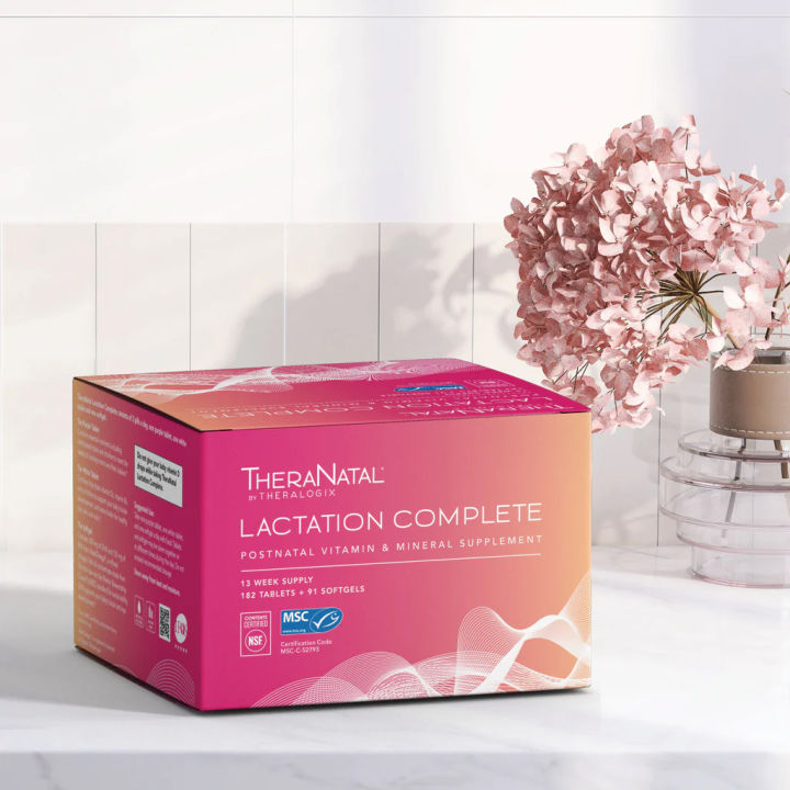 Theranatal Lactation Complete วิตามินบำรุงน้ำนมคุณแม่ พัฒนาระบบประสาท ...