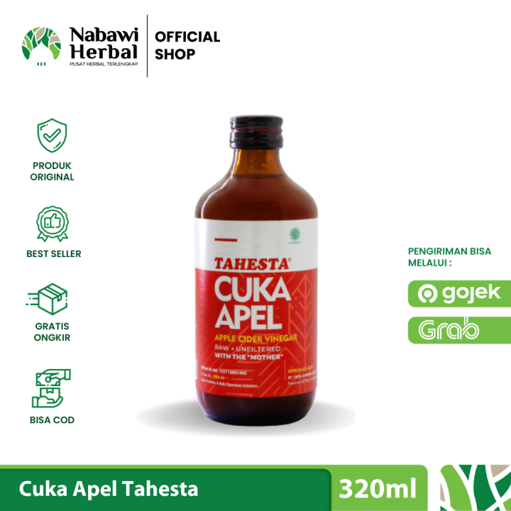 TAHESTA - Cuka Apel Apple Cider 320ml | Lazada Indonesia