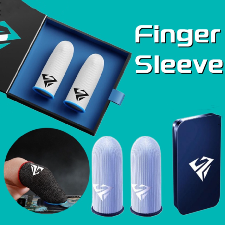 【COD】2 Pair Finger Gloves Sleeve Professional Finger Gaming Sleeves ...