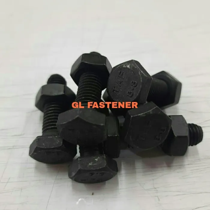 Baut Mur Baja 8.8 M20 x 40 / HTB / Grade 8.8 Kunci 30 P2.5 | Lazada Indonesia