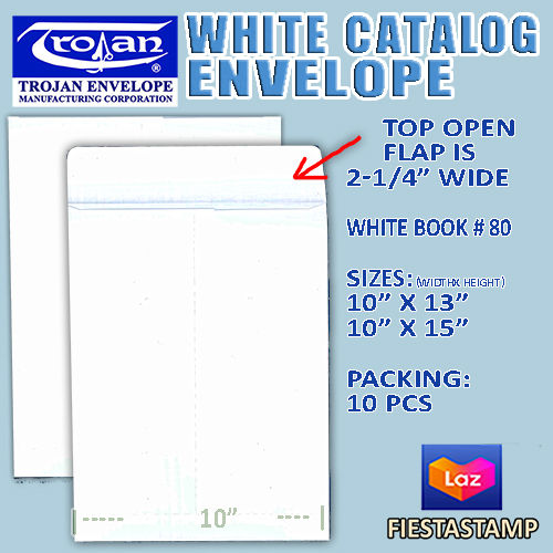 Trojan White Catalog Envelope | Lazada PH