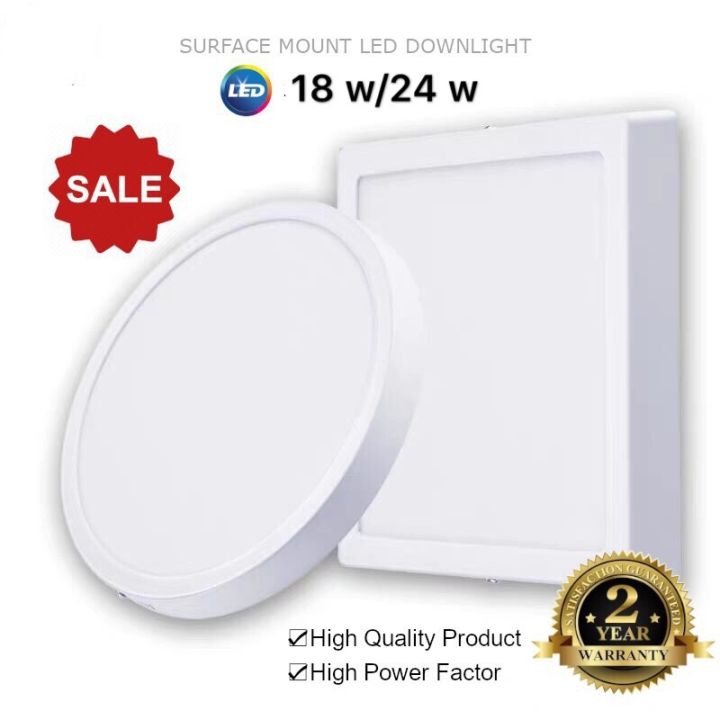 2 YEAR WARRANTY HIGH QUALITY SURFACE MOUNT celling light 12W 18W 24W ...