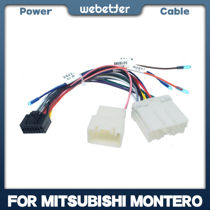 WeBetter Car 16-pin Android Wire Harness Power Cable Socket Cord ...