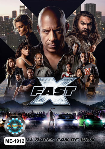 Fast X (2023) เร็ว...แรงทะลุนรก 10 DVD หนังดีวีดี มาสเตอร์ เสียงไทย ...