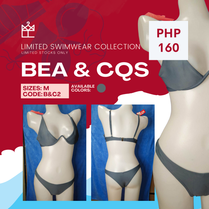 NEW ARRIVAL 2023! BEA & CQS Swimwear Swimsuit Bikini Beachwear | Lazada PH