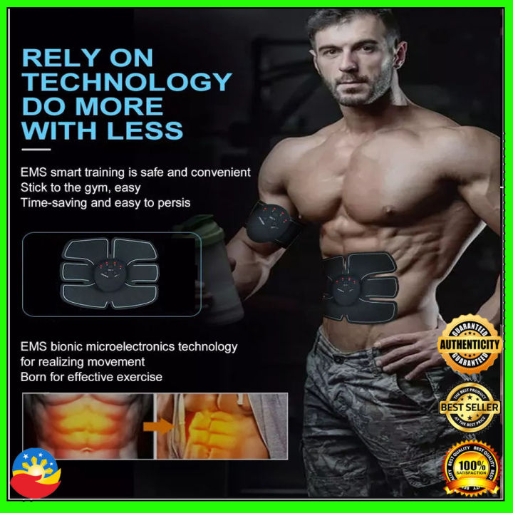 ORIGINAL ABS STIMULATOR ABDOMINAL TRAINER WAIST AB ABDOMINAL STICKER ...