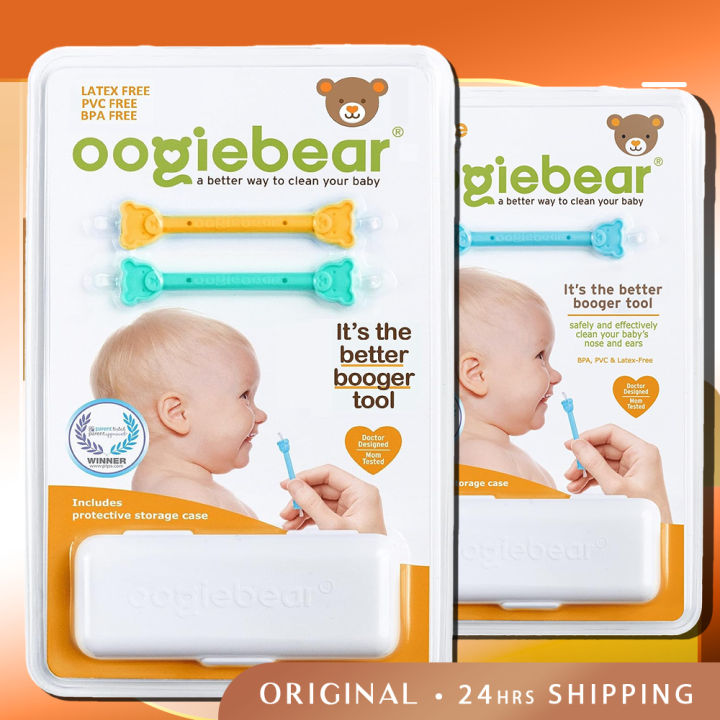 GENUINE Oogiebear - Nose and Ear Gadget. Safe, Easy Nasal Booger and ...