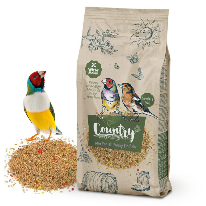 Belgium WITTE MOLEN Country Complete Food Premium Finches Bird, 600g ...