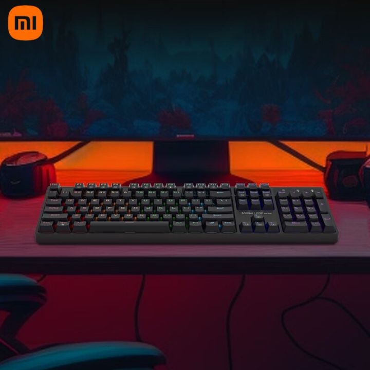 Xiaomi Miiiw K1040 Mechanical Keyboard Gaming Usb Wired 104 key ...