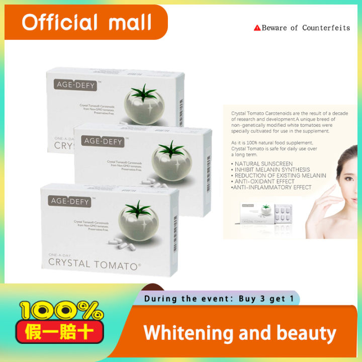 Buy 3 get 1 Official mall】 新款现货 品质保障 Crystal Tomato Plus 30’s，Whitening ...