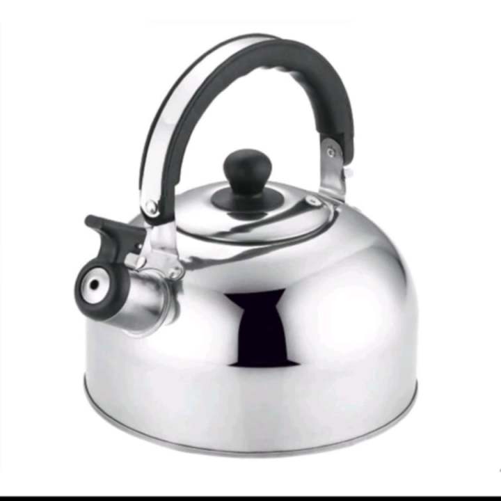 3.0L STAINLESS STEEL KETTLE WHISTLING TEA KETTLE | Lazada PH