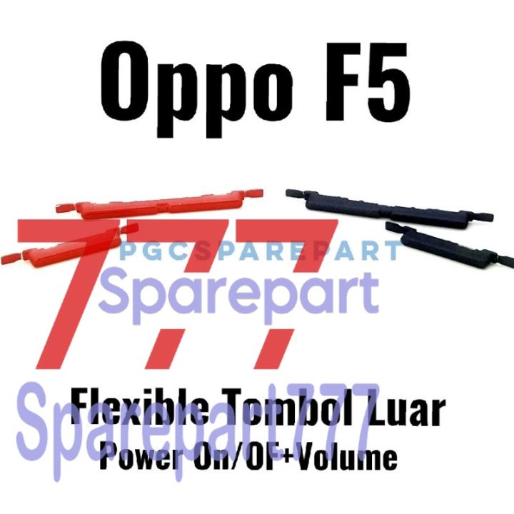 Tombol 1 set Volume power on of Oppo F5 - Power Button Casing Plastik ...