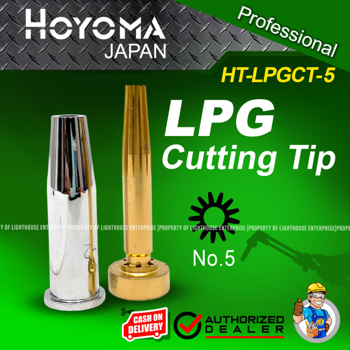 Cutting Tip / Cutting Nozzle LPG Propane #1, #2, #3, #4, #5 (HOYOMA Japan) LIGHTHOUSE ENTERPRISE ...