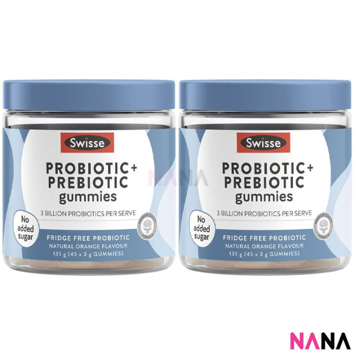 Swisse Probiotic & Prebiotic Gummies x 2 (EXP:08 2026) | Lazada Singapore