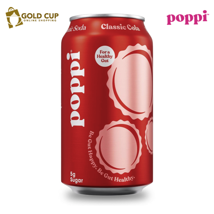 Poppi Classic Cola Prebiotic Soda 12oz | Lazada PH