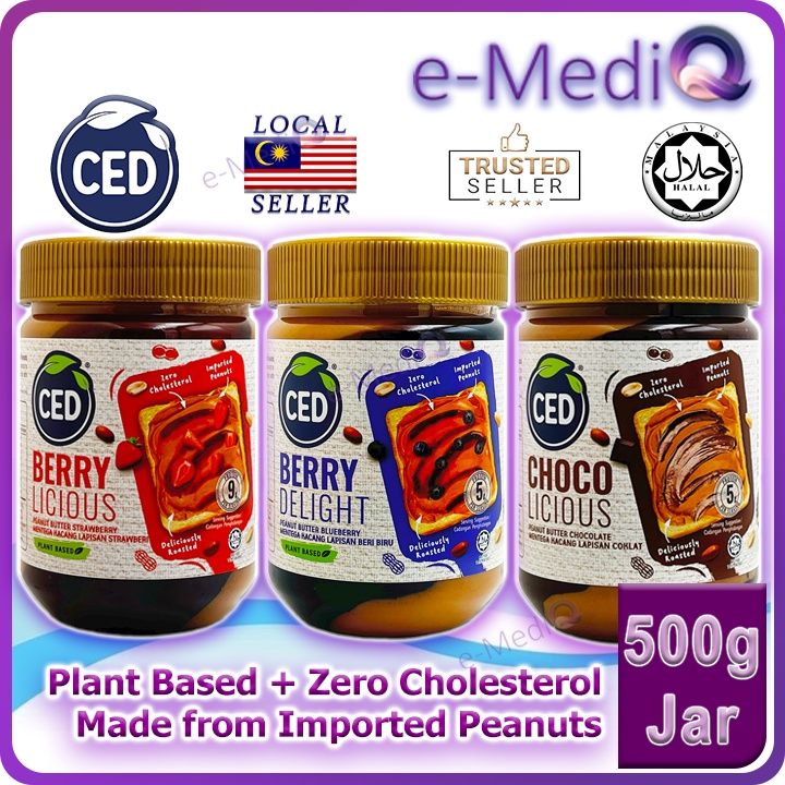 CED Peanut Butter Strawberry / Blueberry / Chocolate / Honey Flavoured ...