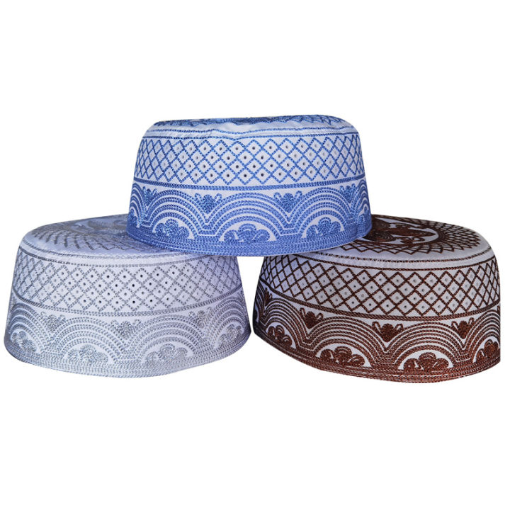 Prayer Hats Topi Islamic Arab Caps Islamique Chapeau Bonnet Musulman ...