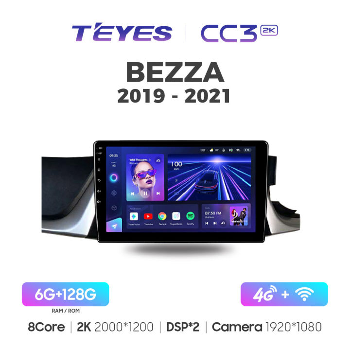 TEYES CC3 (Official) 10″ PERODUA BEZZA (2019 - 2021) Android Car Player/ The Best Head Unit in ...