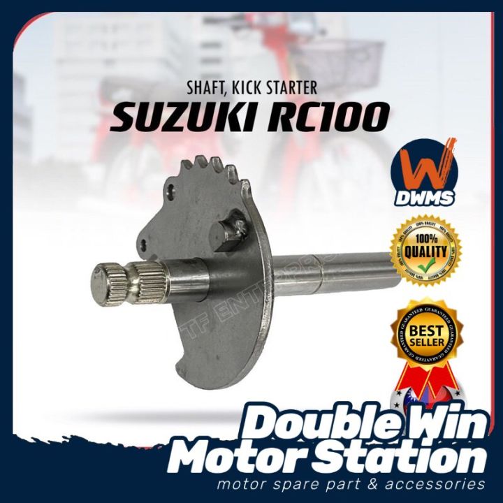 SUZUKI RC100 KICK STARTER SHAFT (TAIWAN) | Lazada