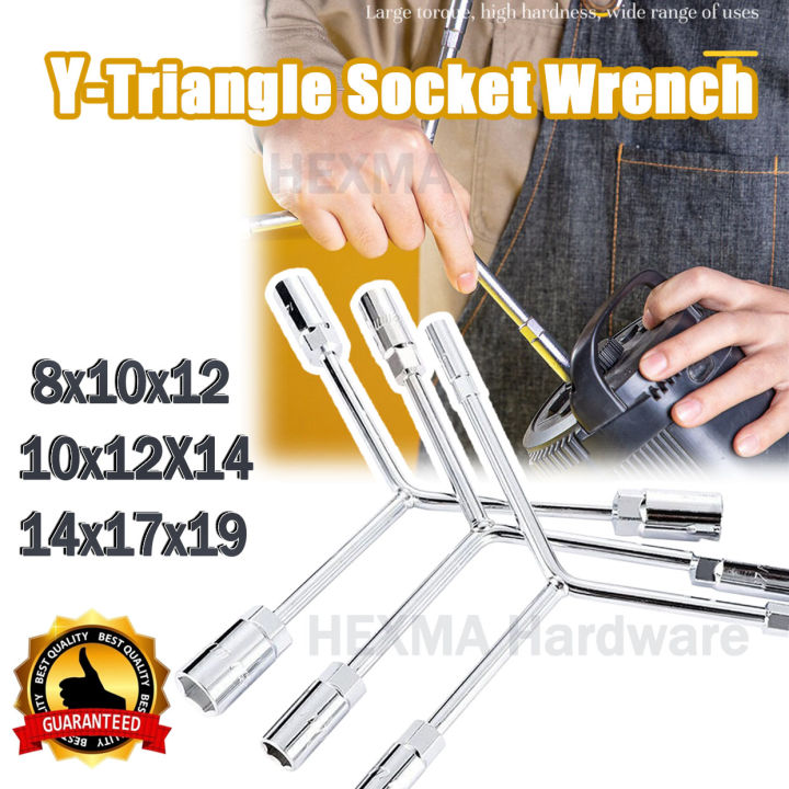 Y-Triangle Socket Wrench Trident Wrench, Y-shaped Socket Wrench, Tire ...