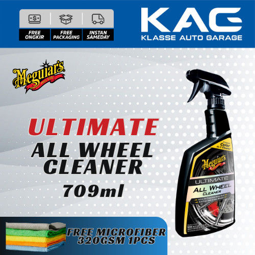 MEGUIAR'S - MEGUIARS ULTIMATE ALL WHEEL CLEANER 709ML (PEMBERSIH VELG ...