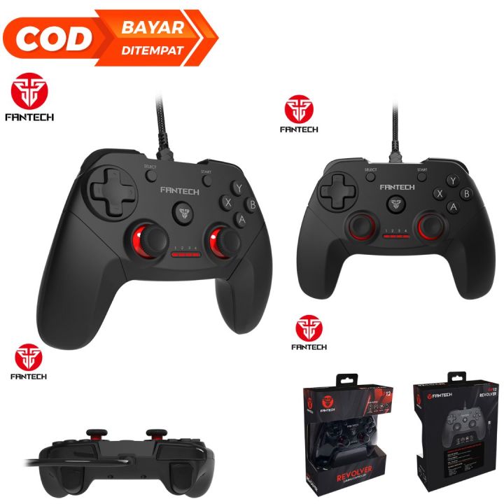 Fantech GP12 Revolver Gaming Controller USB Wired - Joystick Gamepad PC ...