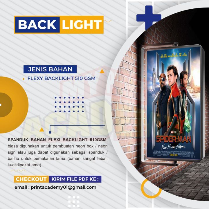 PRINT FLEXY BACKLIGHT SPANDUK, BANNER, BALIHO OUTDOOR | Lazada Indonesia