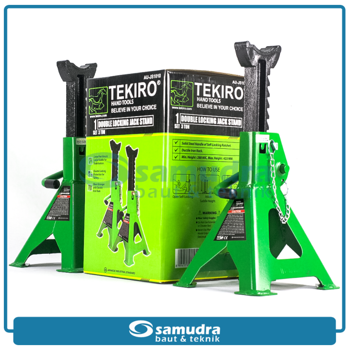 Jack Stand 3 ton TEKIRO Tahanan Dongkrak Mobil Penyangga Kendaraan ...