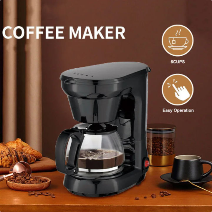 Mesin Kopi Espresso Semi Otomatis Drip Coffee Maker 750ml | Lazada ...