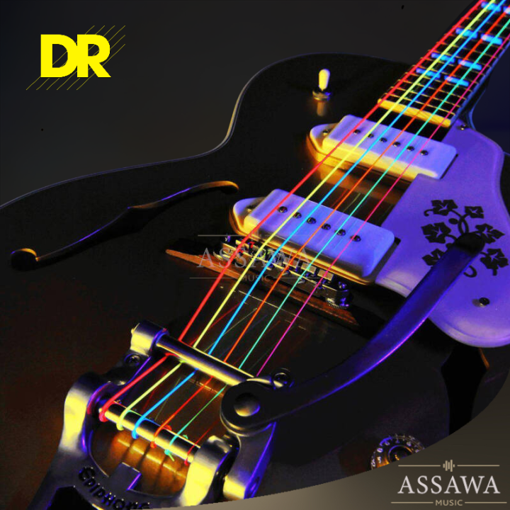 dr. select black electric guitar strings in the latest model 100% ...