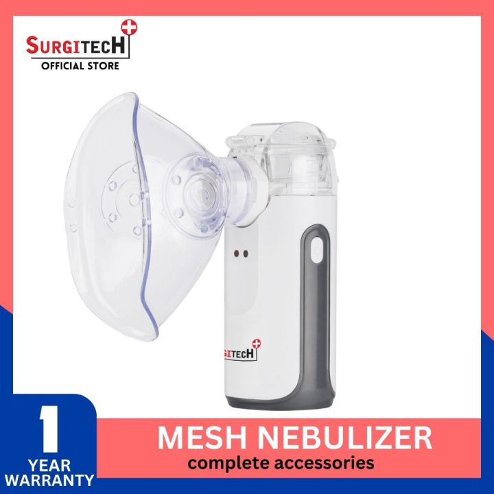Fast send Surgitech Portable Ultrasonic Mesh Nebulizer with USB Cord ...
