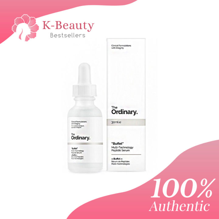 The Ordinary “Buffet” 30ml | Lazada PH