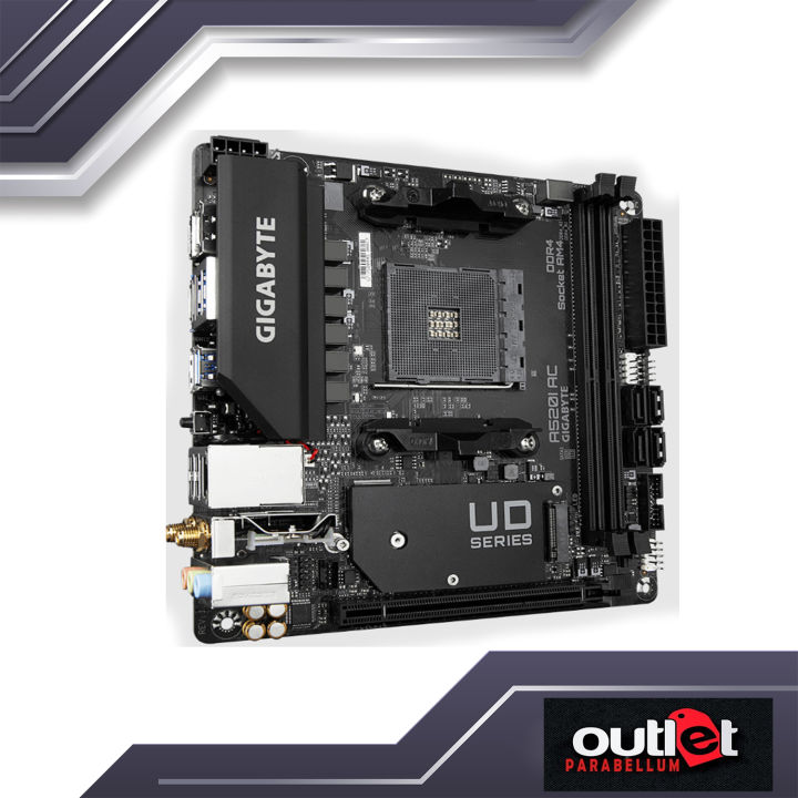 REFURBISHED GA-A520I-AC GIGABYTE AMD A520 MINI ITX 11AC WIFI, GIGBYTE ...