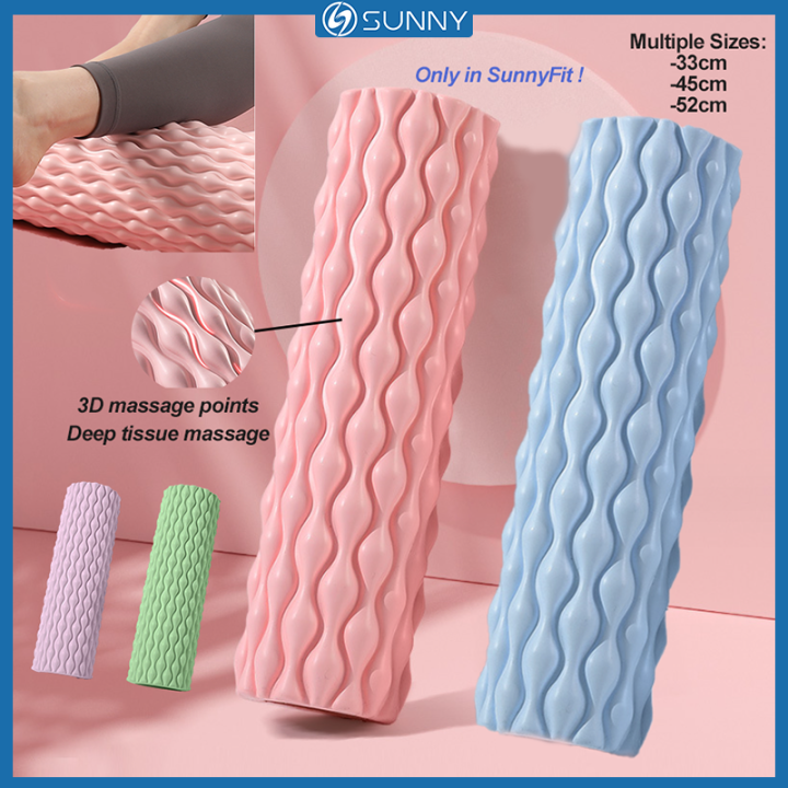 SunnyFit Foam Roller Yoga Roller 3D Massage Points Exercise Roller ...