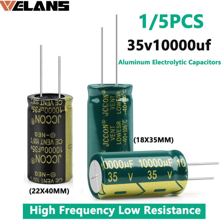 คาปาซิเตอร์10000uF 35V คาปาซิเตอร์ Capacitor (ราคาต่อ 1ชิ้น ...