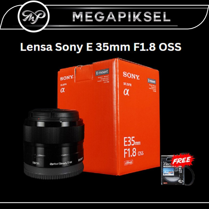 Lensa Sony E 35mm F1.8 OSS | Lazada Indonesia