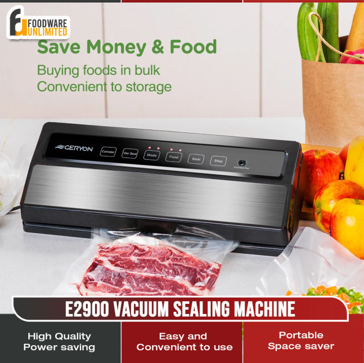 E2900 Automatic Food Vacuum Sealer Machine Keeping Bag Plastic ...