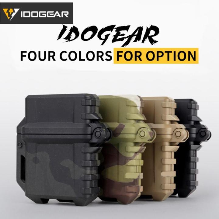 IDOGEAR Oil Lighter Shell for Zippo Inner Tank Anti-drop One-handed ...