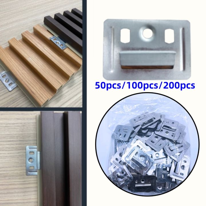 【Best High Quantity】100PCS/pack Wall Cladding Clip for WPC Wall ...