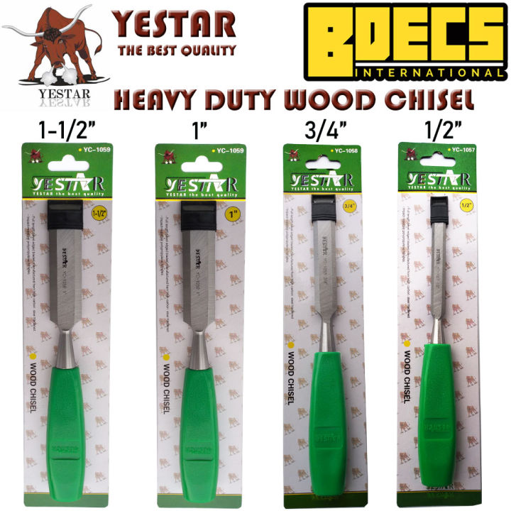 Wood Chisel Heavy Duty 1pc YESTAR I bdecs | Lazada PH
