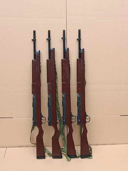 Stage drama props rifle 38 big cover rifle Red Army Eighth Route Army ...