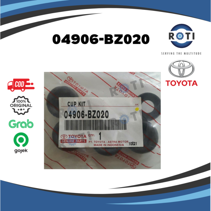 TOYOTA CUP KIT AVANZA F601 F602 F651 F652 04906-BZ020 GENUINE | Lazada ...