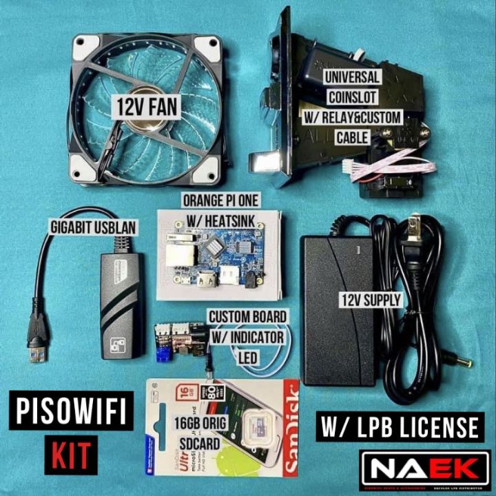 Free shipping 】DIY Wifi kit w/ License / Orange pi One 1Gb Kit for Pisowifi Piso Wifi | Lazada PH