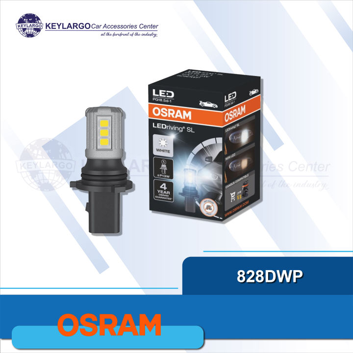 OSRAM BULB LED P13W 1.8W 12V PG18.5D-1-10X1 -H11(1PC ONLY) | Lazada PH