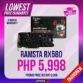 RAMSTA RX580 GDDR5 8GB 256 BIT | Lazada PH