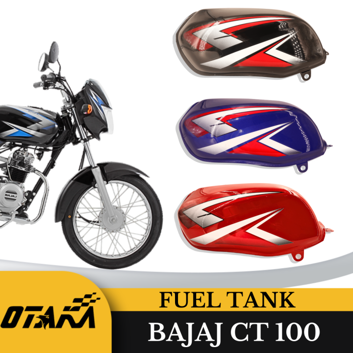 OTAKA High Quality Fuel Tank Bajaj CT100 Black/Red/Blue Gas Tank For ...